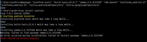 Fuse Failed To Install Android General Fuse Community