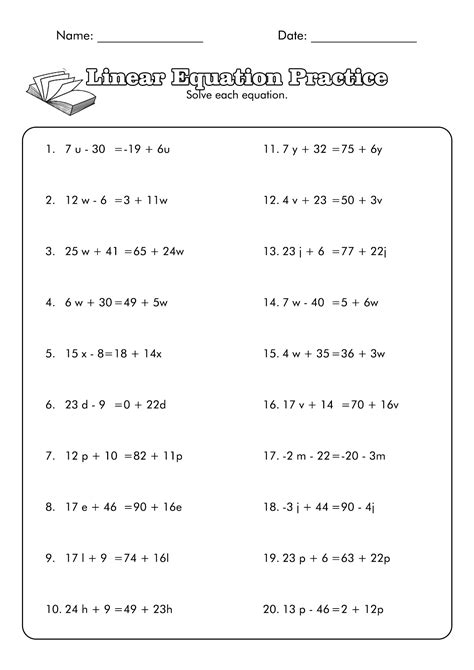 13 Hard Math Equations Worksheets Free Pdf At