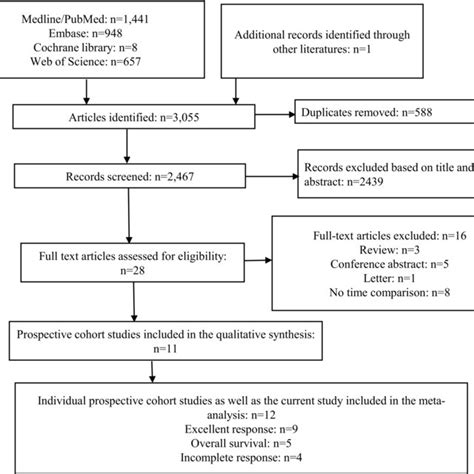 The Flow Chart Of Searching And Selecting Literature Download