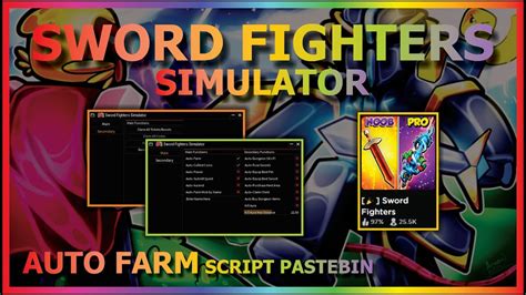 SWORD FIGHTERS SIMULATOR Script Pastebin 2023 AUTO FARM ASCEND KILL