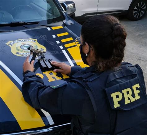 Casal é preso pela PRF na Paraíba pistola e 50 munições Polêmica