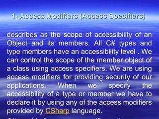 C Classes Tutorials Ppt