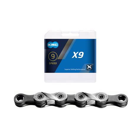 Kmc X9 Silver Grey Cranktech Cycles