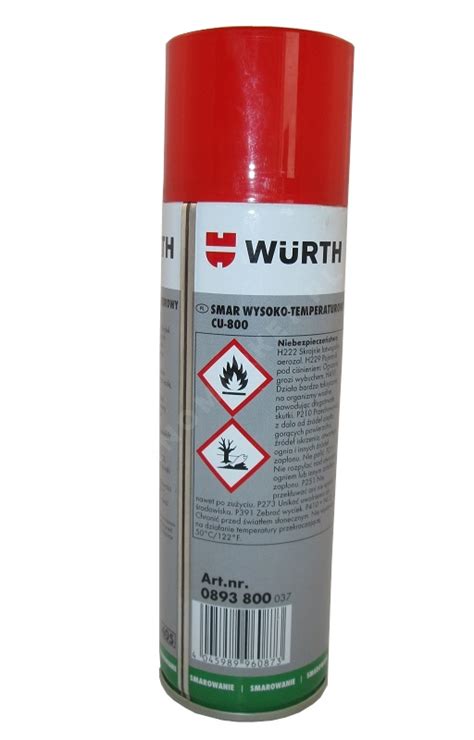Smar wysokotemperaturowy Cu800, 300ml Wutrh (0893800)