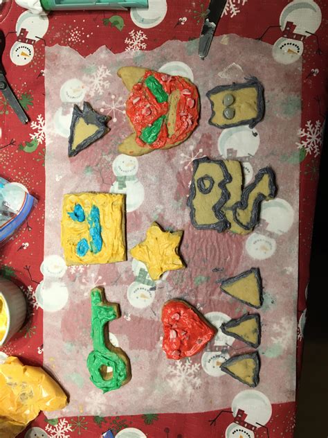 The Very Goofy Geometry Dash Cookies I Made With A Friend R