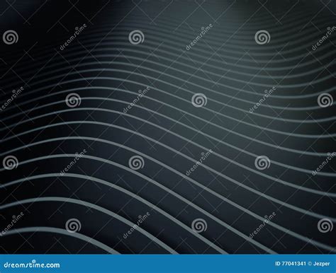 Abstract Overlapping Wave Form Stock Illustration Illustration Of