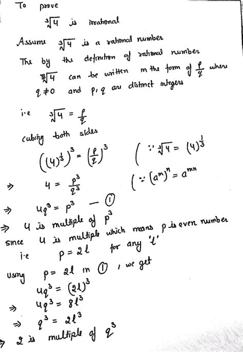 Solved Prove The Given Statement By Indicated Method By Course Hero