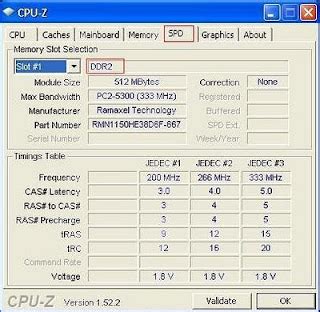 Cara Mengenali Jenis RAM DDR1 DDR2 DDR3 MENGGUNAKAN CPU Z Blog Komputer