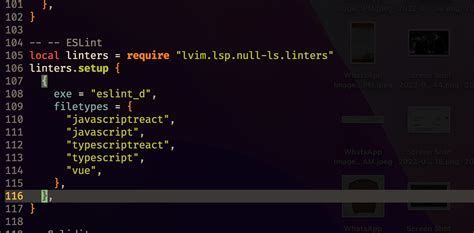 Eslint Code Actions · Issue 2291 · Lunarvimlunarvim · Github