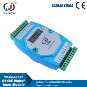 Huaqingjun Channel RS Communication Digital Input Module Acquisition Modbus RTU Protocol