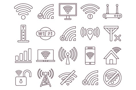 Wi Fi Vector Free Icon Set GraphicSurf Com