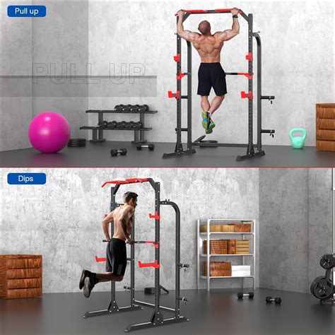 Sunhome Power Cage Squat Rack Multi Functional Power Rack