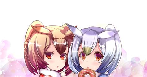 けものフレンズ はかせとじょしゅのおやつのじかん しんまいのイラスト Pixiv