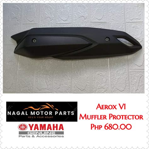MUFFLER PROTECTOR OR HEAT GUARD FOR AEROX V1 YAMAHA GENUINE PARTS