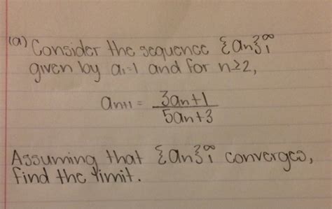 solved consider the sequence {a n} 1 infinity given by a 1