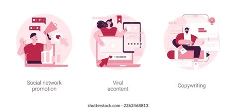 Digital Marketing Abstract Concept Vector Illustration Stock Vector