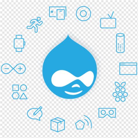 Logotipo Html Drupal Blog Desenvolvimento Web Sistema De