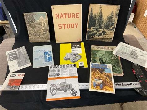 Logging And Farming Brochures And Books Legacy Auction Company