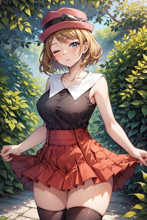 Serena Pok Mon Image By Bourb N Zerochan Anime Image Board