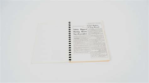 1964 Mercury Comet Durability Run Book P233 Indy Road Art 2020
