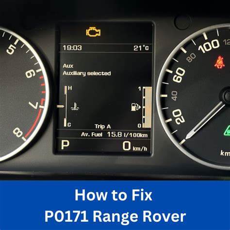 How To Fix P0171 Range Rover Error Code Autoexplain
