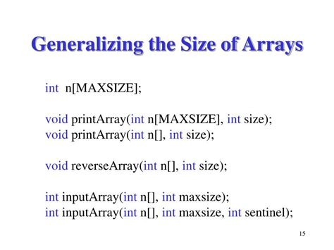 Ppt Chapter Eleven Arrays Powerpoint Presentation Free Download Id4817136