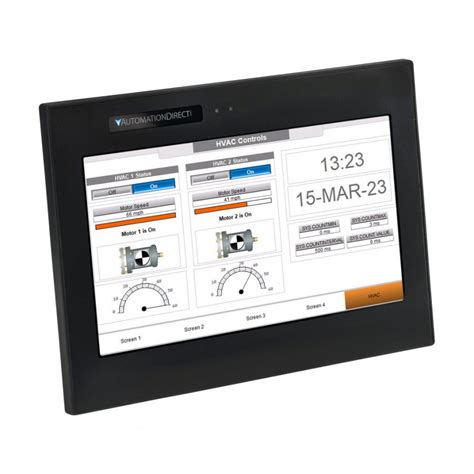 c more cm5 10in touch hmi graphical hmi devices hmi operator