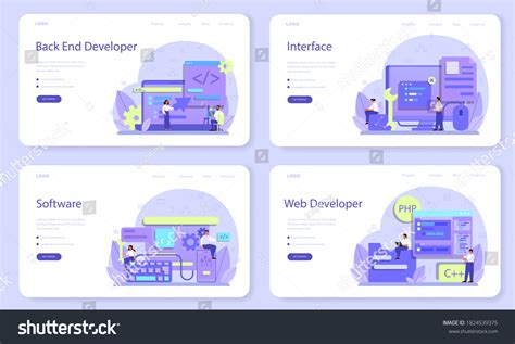 Back End Developer Background Images Stock Photos Vectors Shutterstock