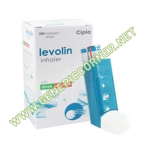 Levolin Inhaler 50mcg Levosalbutamol Generic Corner