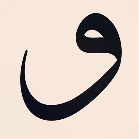 حرف الواو مزخرف Png كونتنت