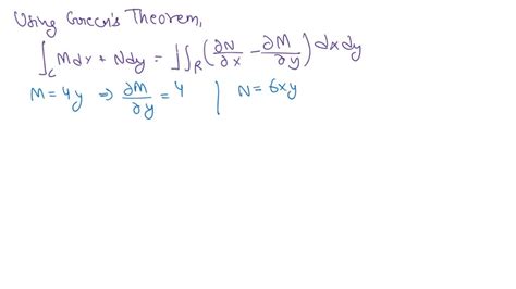 Solved Use Greens Theorem To Calculate The Circulation Of F 4yi 6ryj