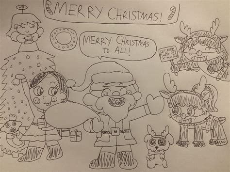 My Merry Loud House Christmas Special Drawing By Finnthejedi1025 On