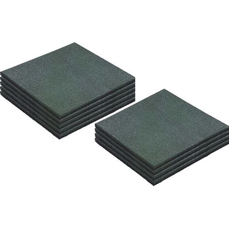 Dalle Caoutchouc Pour Terrain De Jeu Hicar Lot De Kbt Leroy Merlin