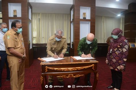 Pemkot Ternate Hibahkan Tanah Dan Bangunan Gedung Kepada BKN Badan Kepegawaian Negara BKN RI