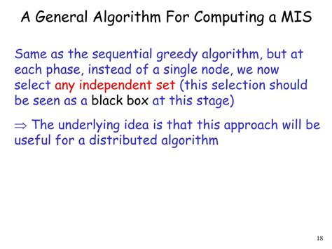 Ppt Maximal Independent Set Powerpoint Presentation Free Download