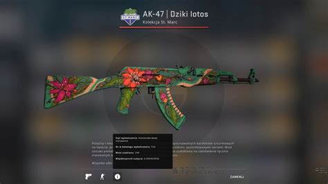 AK 47 Dziki Lotos Skin CS GO 8996148954 Oficjalne Archiwum Allegro