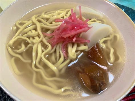 らじるしマコさわいまりも on Twitter 頂いた沖縄そばの出汁濃縮17倍という驚異のコスパにより 昨日は生沖縄そばと