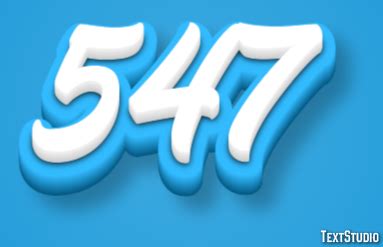 Text Effect And Logo Design Number