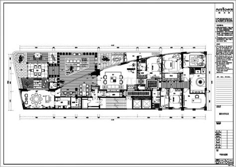 某城市水岸名居完整平面及公私部建筑图 建筑方案设计 土木在线