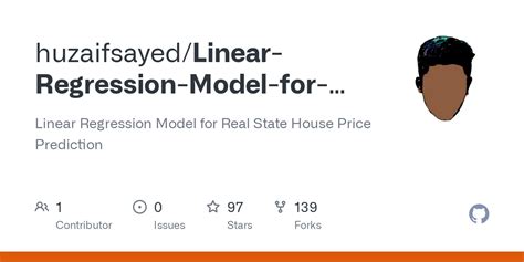 Github Huzaifsayedlinear Regression Model For House Price Prediction
