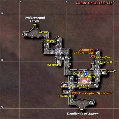 Lower Crypt Zones Dark Age Of Camelot Zam
