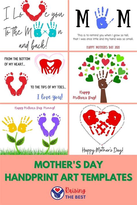 Mother S Day Handprint Printable