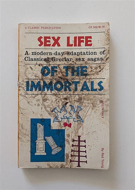 Lot Pocket Book SEX LIFE OF THE IMMORTALS Babe Red Lot Pocket Book SEX LIFE OF THE IMMORTALS Babe Red