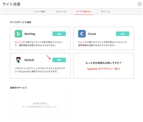 Github Typetalk