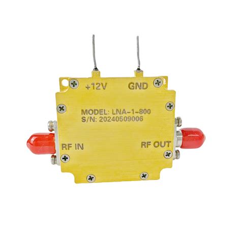 High Performance 1 8ghz 30db High Linear Amplifier Low Noise Amplifier For Communication And