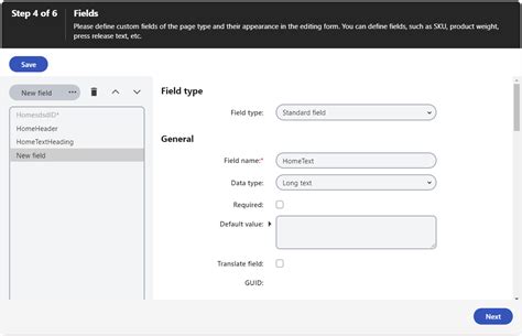 Creating Page Types Kentico Xperience 13 Tutorial