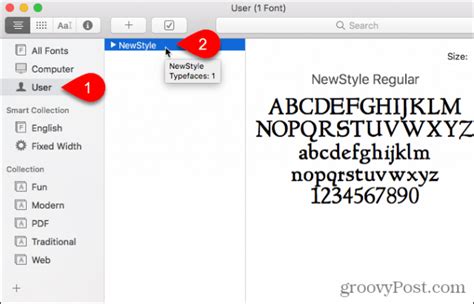 How To Install Remove Fonts On Mac And Linux