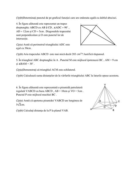 AcademiaABC Model Evaluarea Națională Matematică Clasa a VIII a