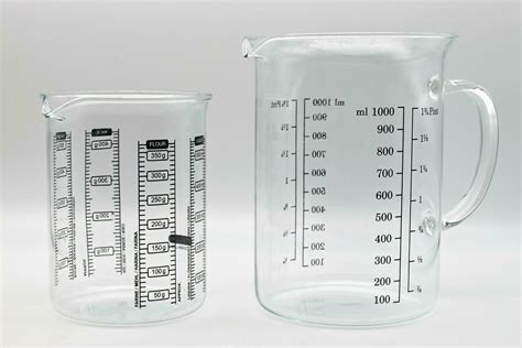 Empty Glass Measuring Cup Isolated On White Background 24311707 Stock