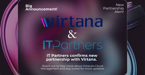 Virtana Is Excited For This New Partnership With It Partners By Collaborating With It Partners